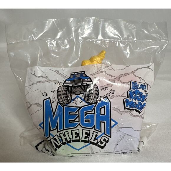 Wendys | Toys | Vintage 995 Wendys Kids Meal Toy Mega Wheels Monster ...